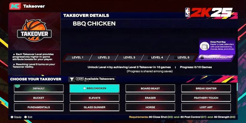 NBA 2K25: How To Activate Takeover