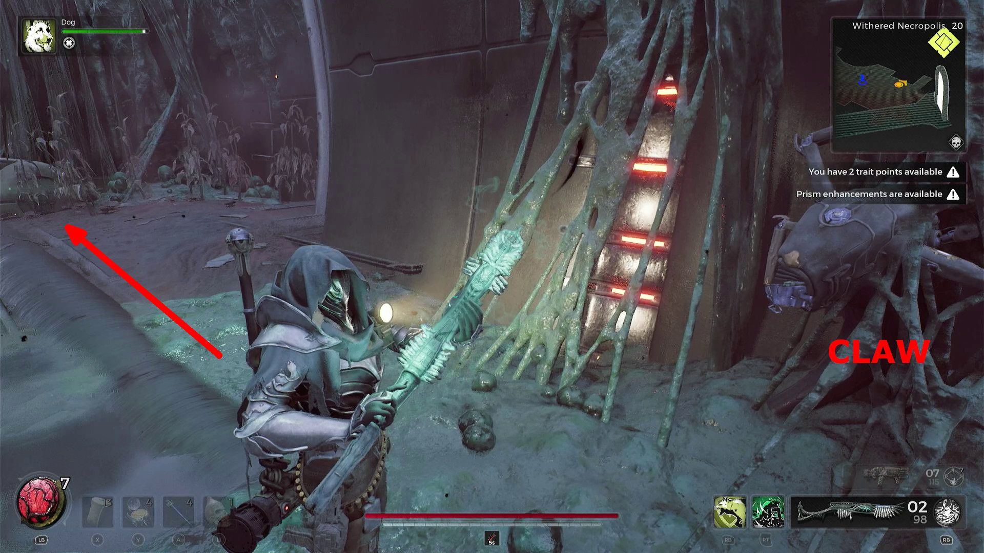 prototype claws remnant 2