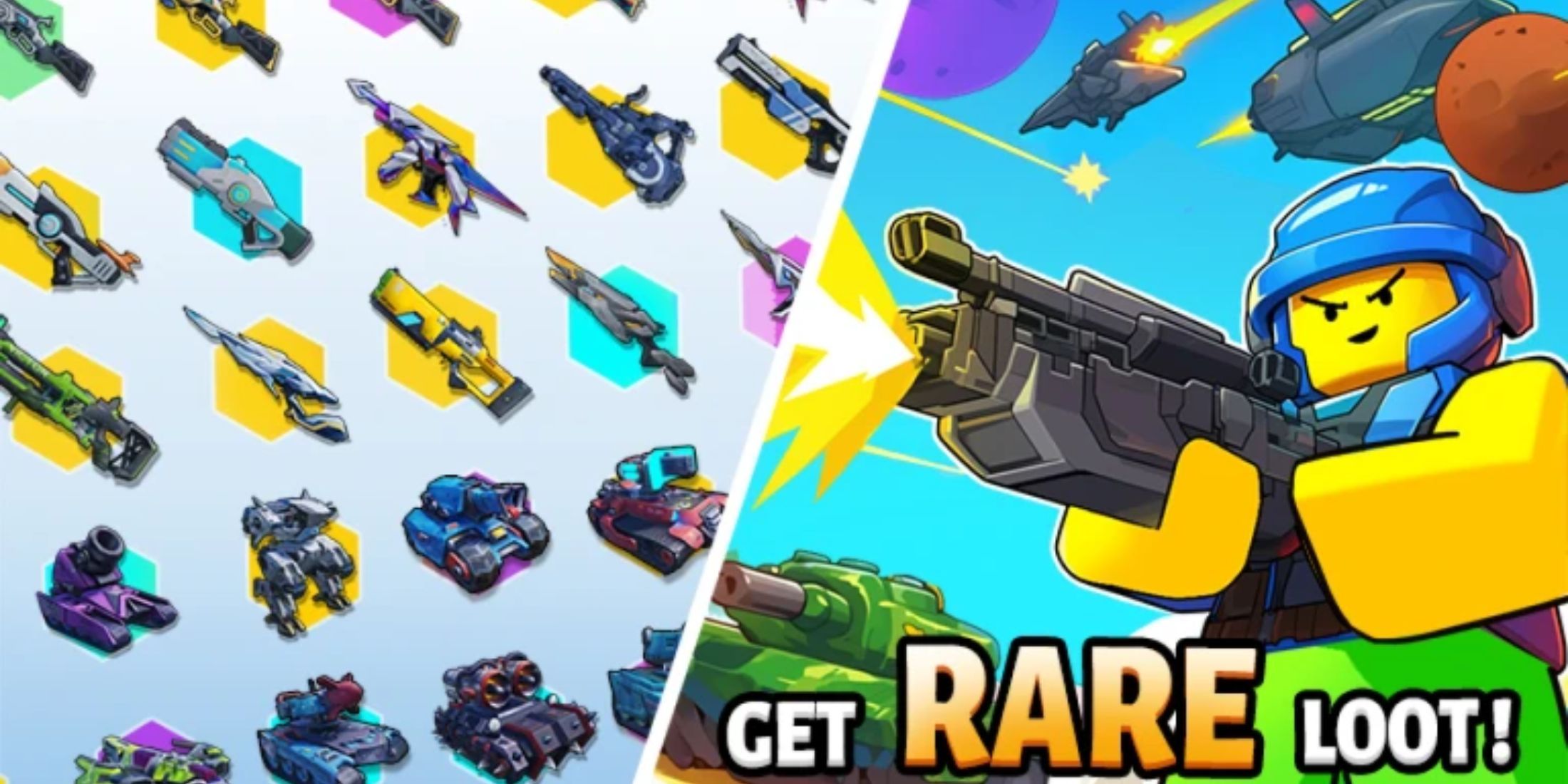 Roblox: +1 Rocket Guns And Tanks Codes