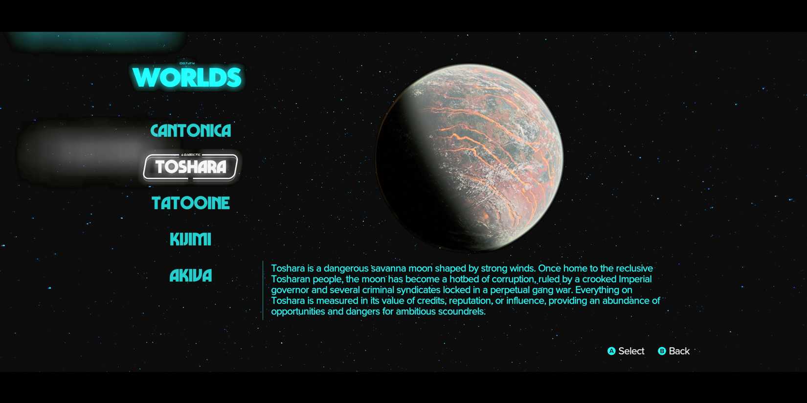 Every Planet and Key Location in Star Wars Outlaws