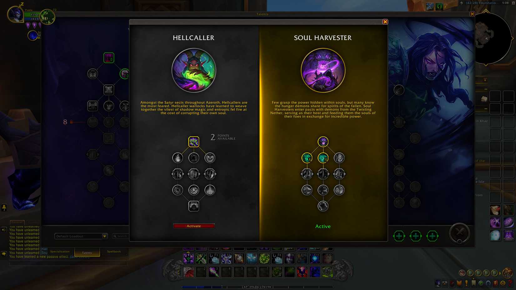 WoW: The War Within - All Warlock Hero Talents