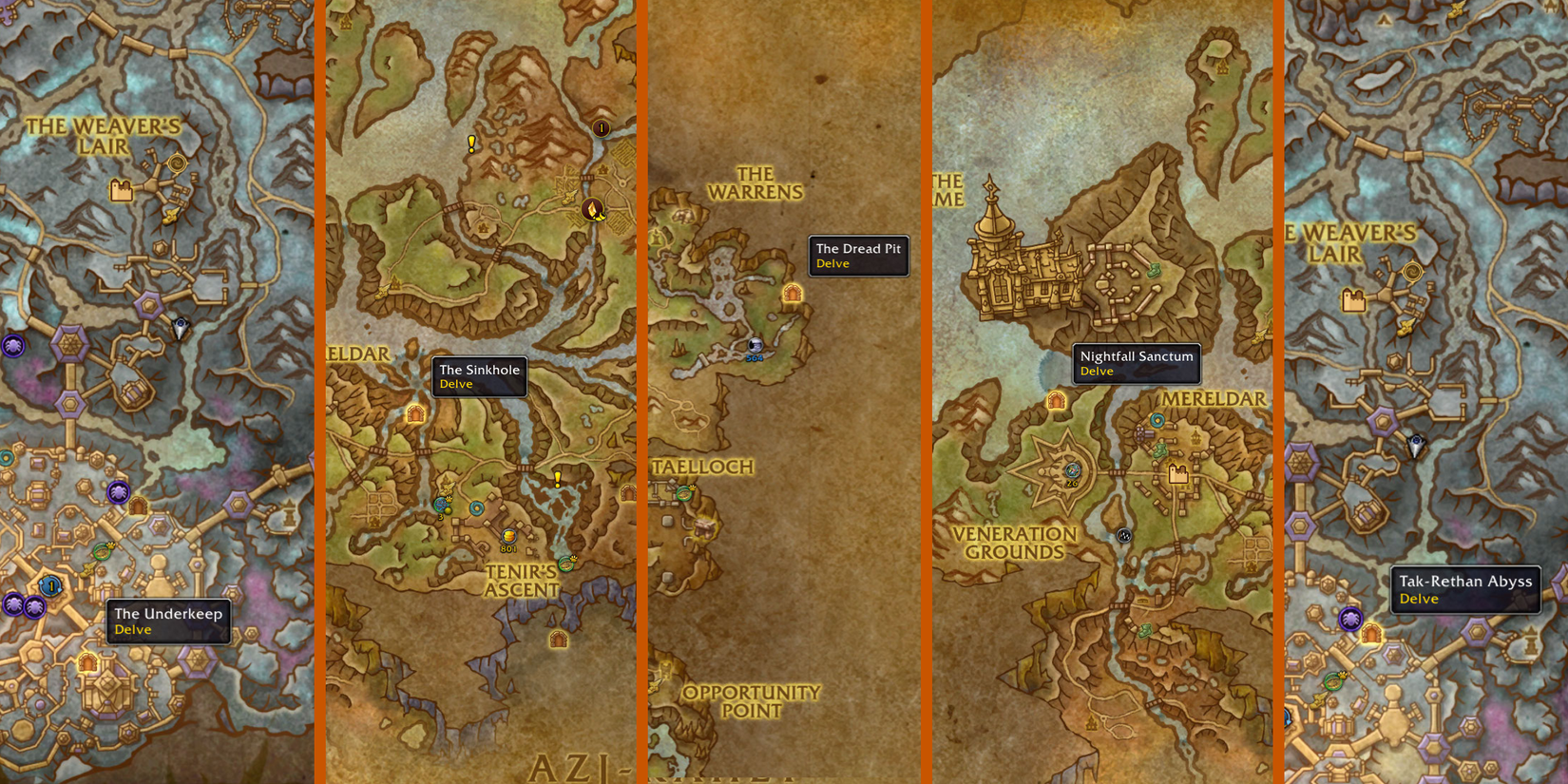 WoW: The War WIthin – Easiest Delves, Ranked