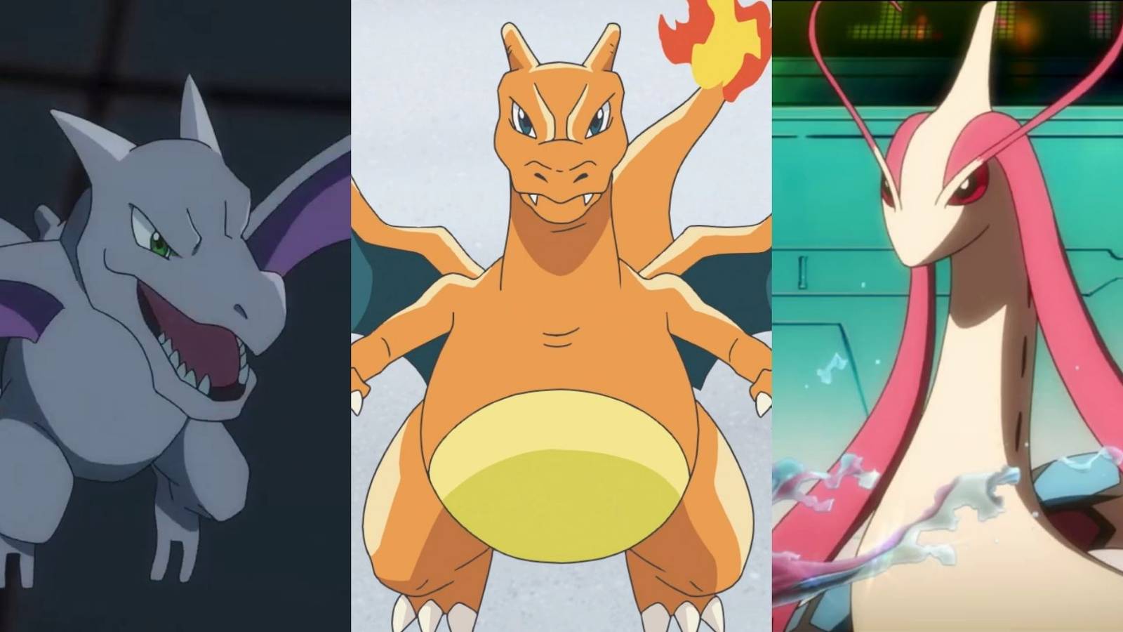 difference between dragonite and charizard