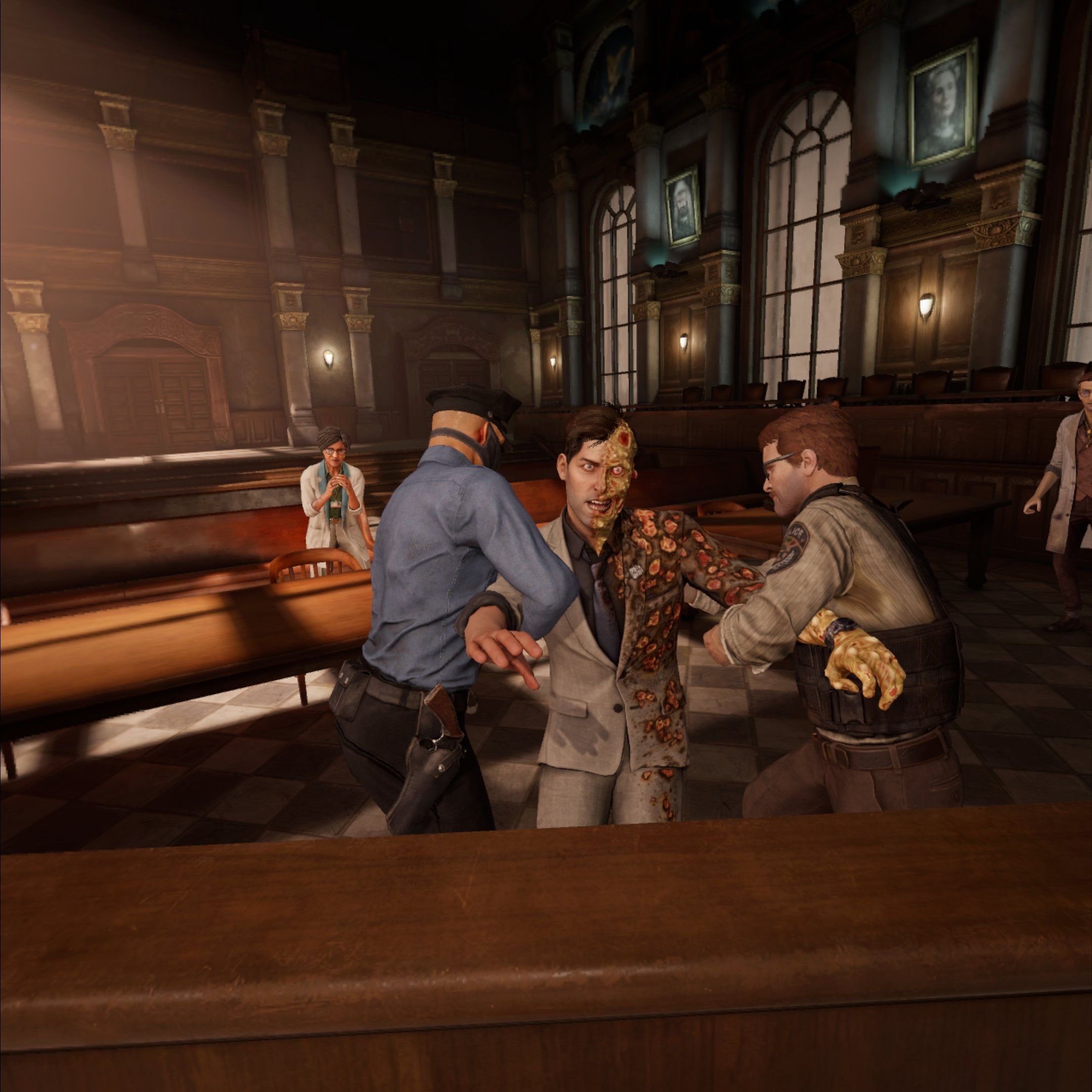 Two Face Arkham Asylum