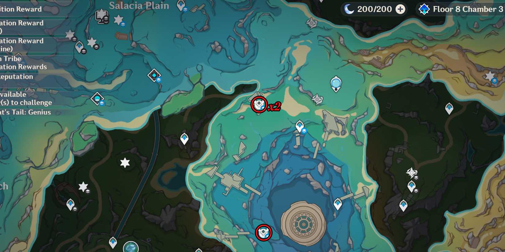 Beryl Conch Locations & Farming Route In Genshin Impact