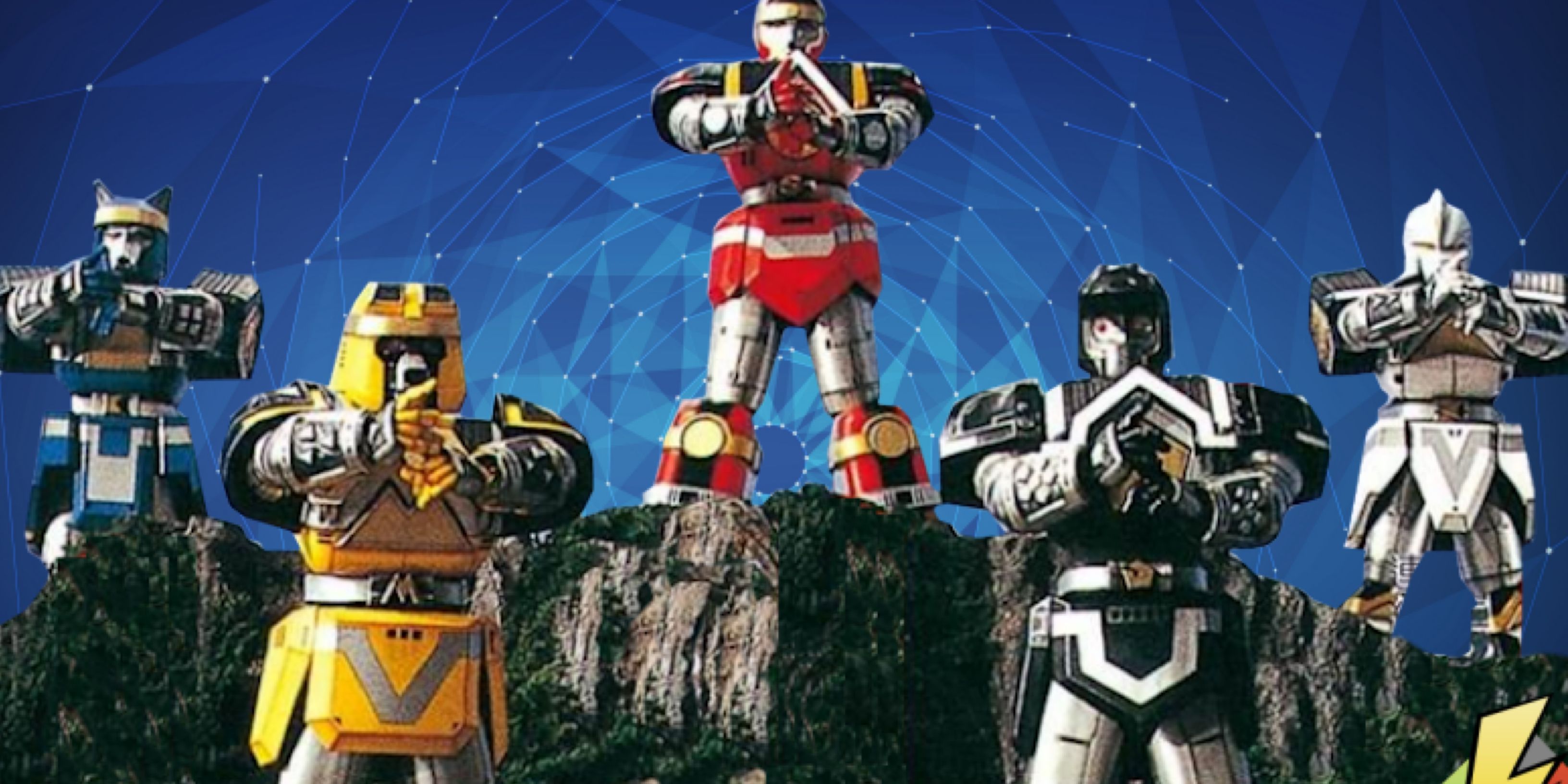 Mecha Zord Power Rangers Fora Selvagem Super Sentai Power Rangers