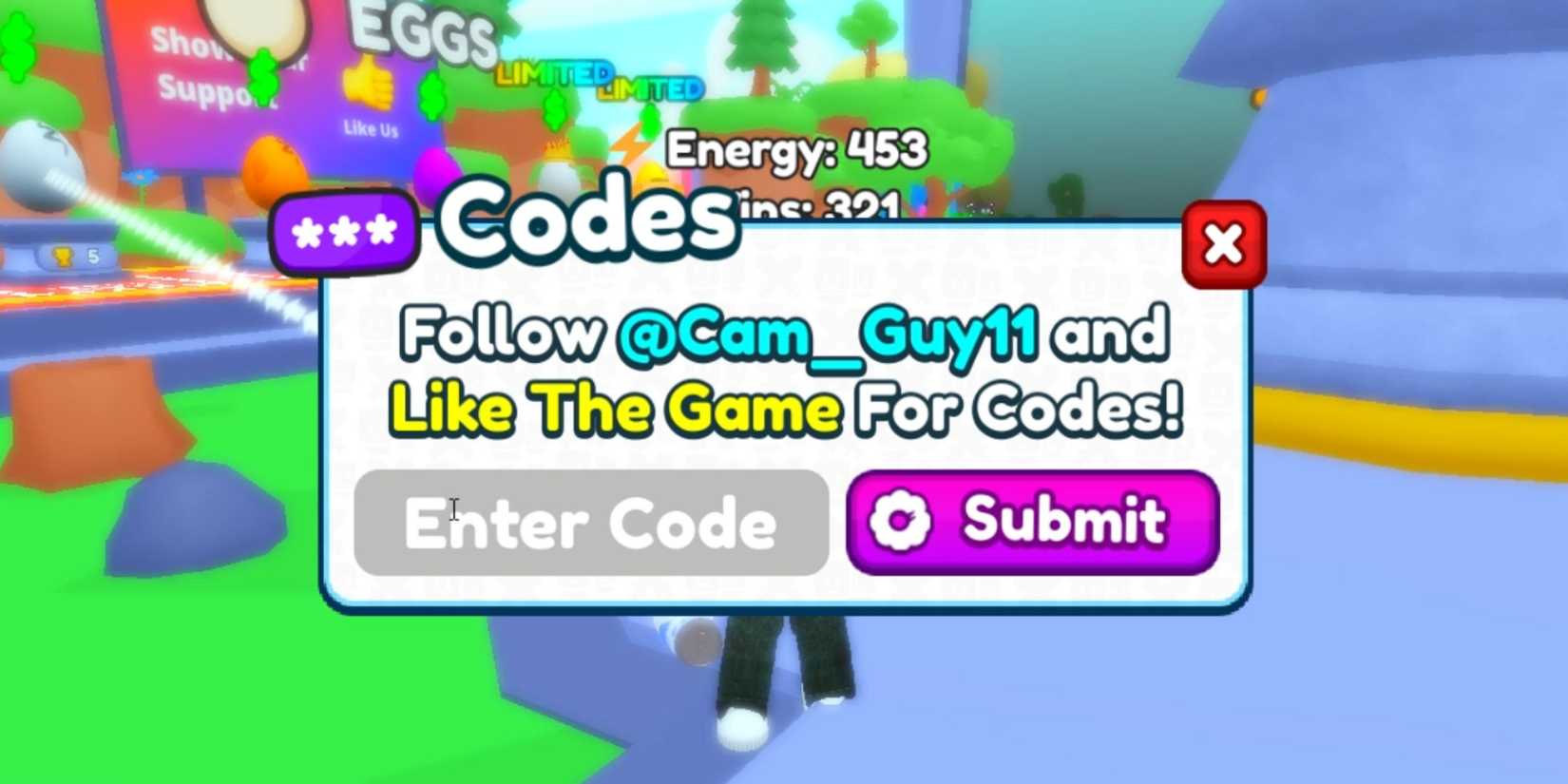 Roblox: Energy Drink Simulator Codes