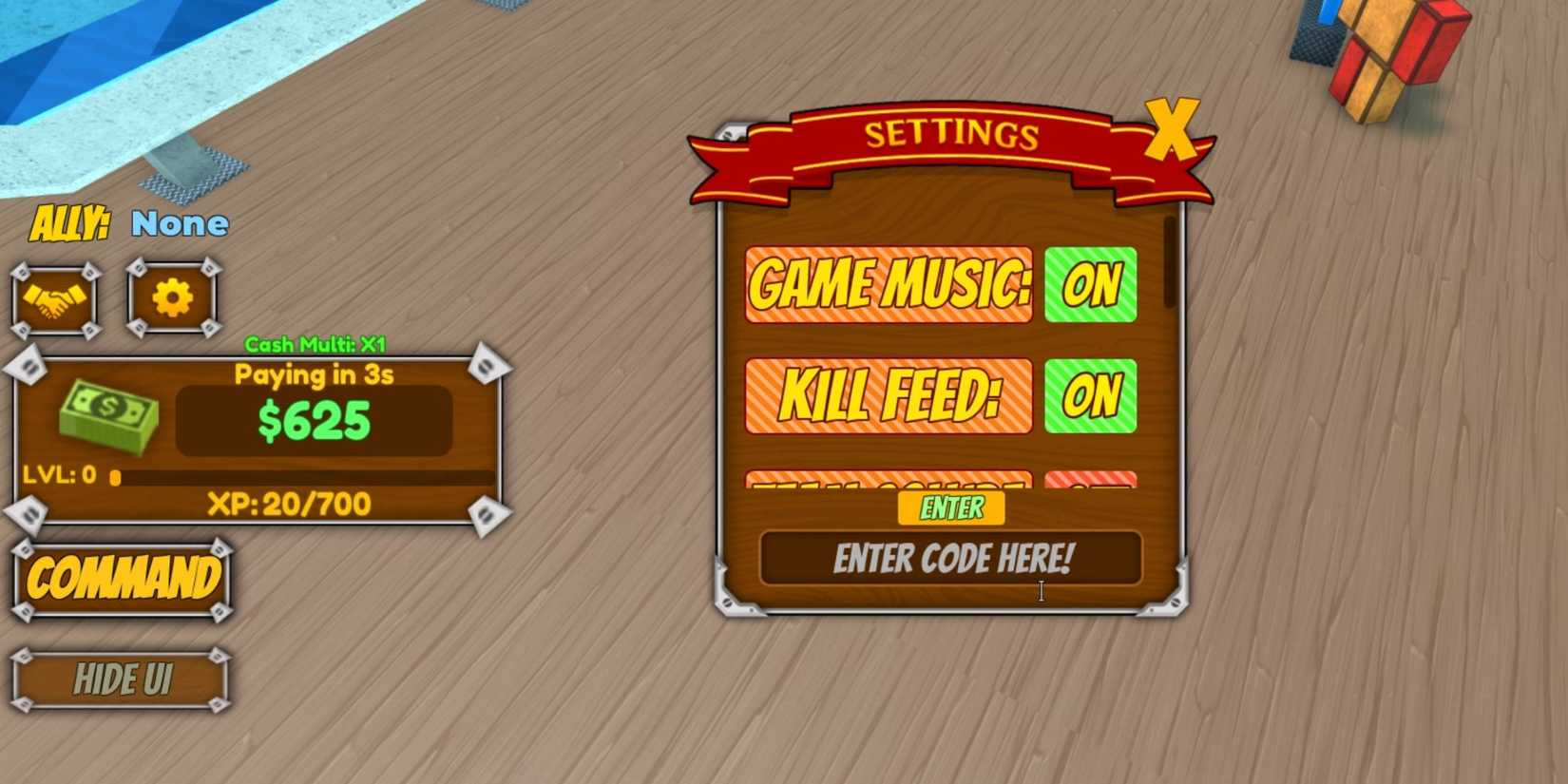 Roblox: Faction Defense Tycoon Codes