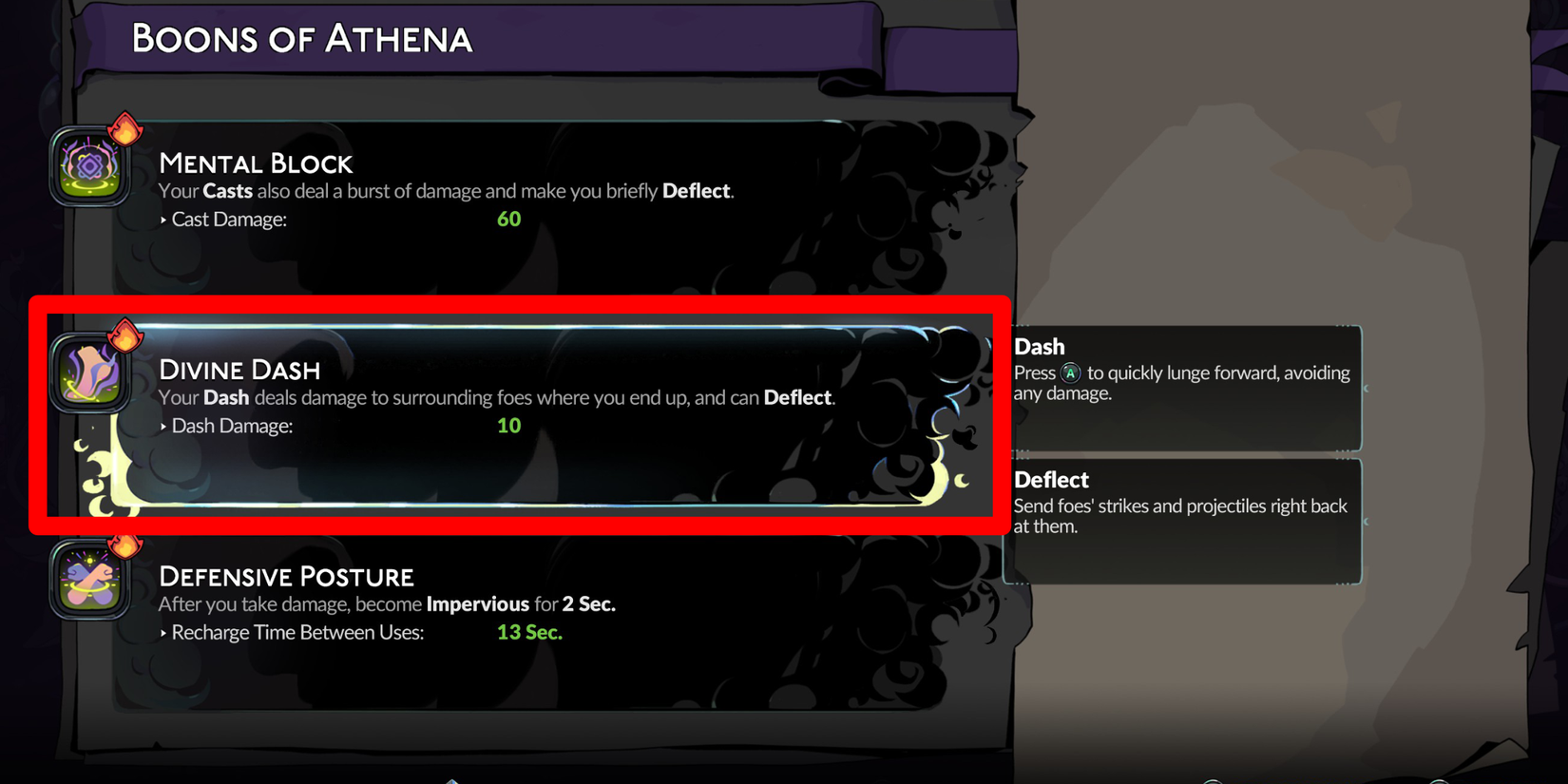 Hades 2: Best Athena Boons Tier List