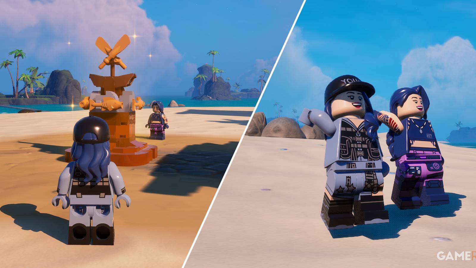 How to Play LEGO Fortnite in Split-Screen
