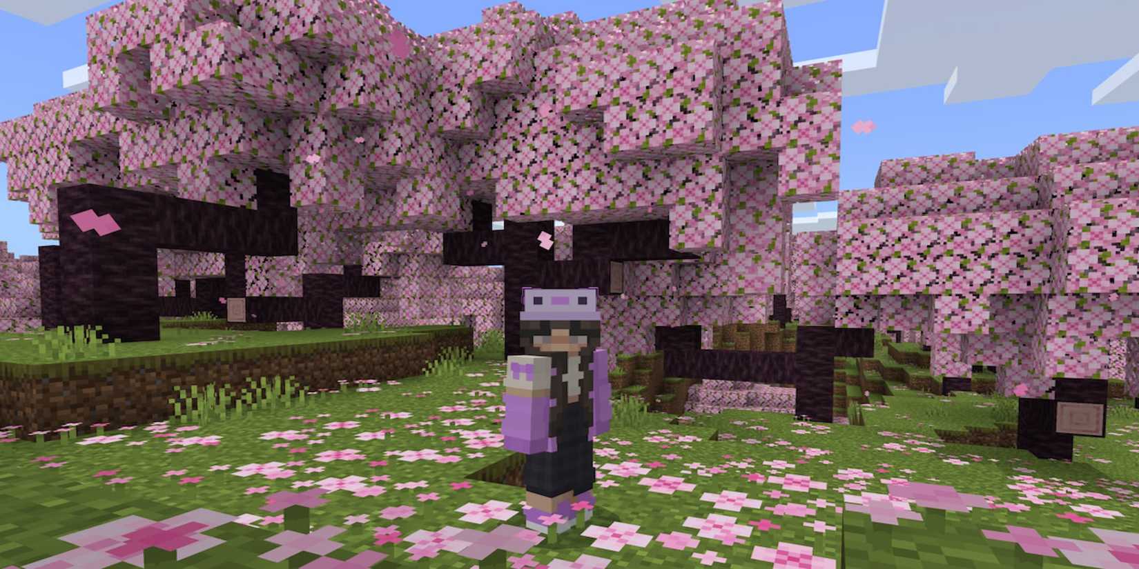 How To Get Cherry Blossom Wood in Minecraft