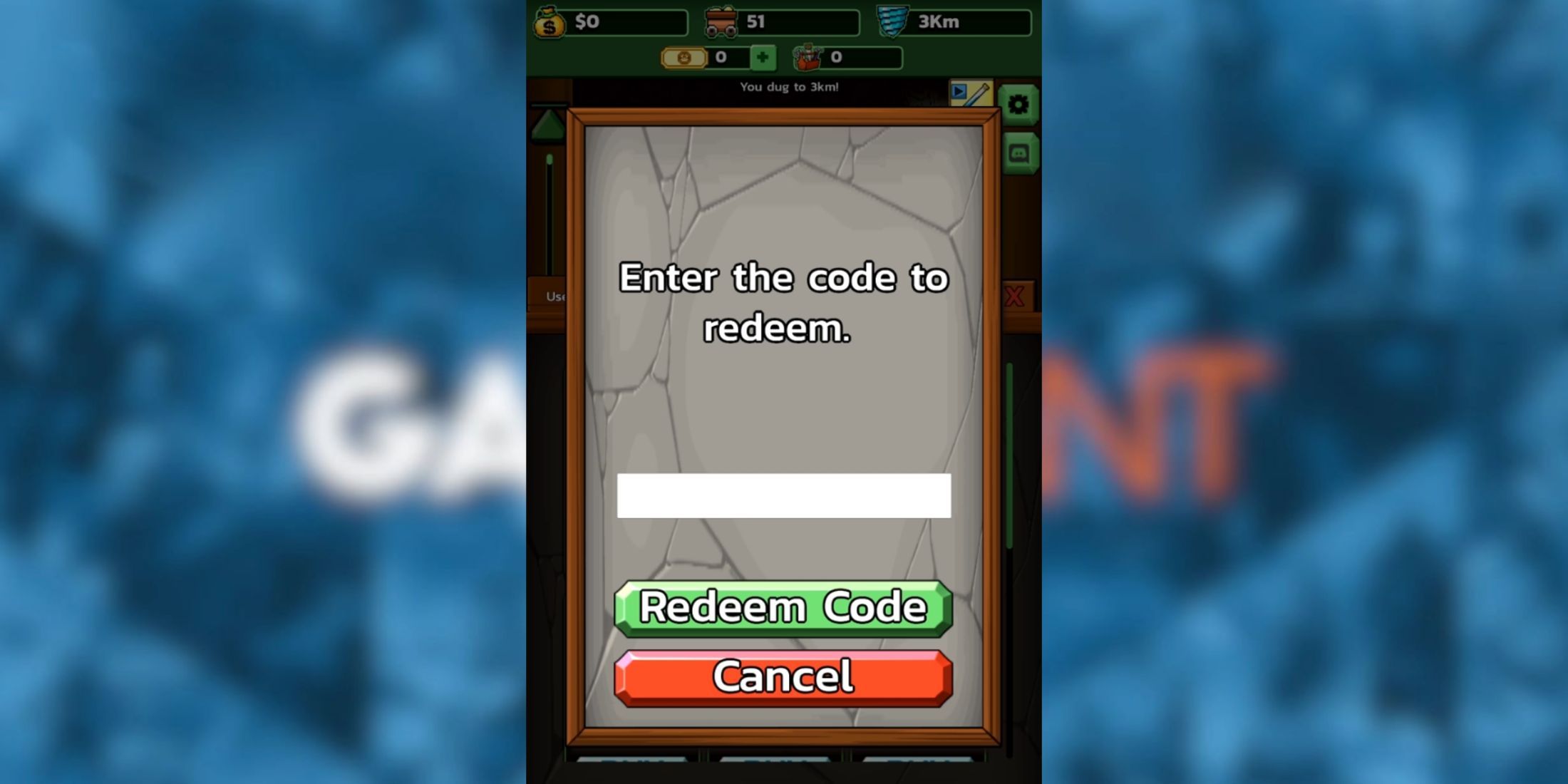 Mr Mine Codes