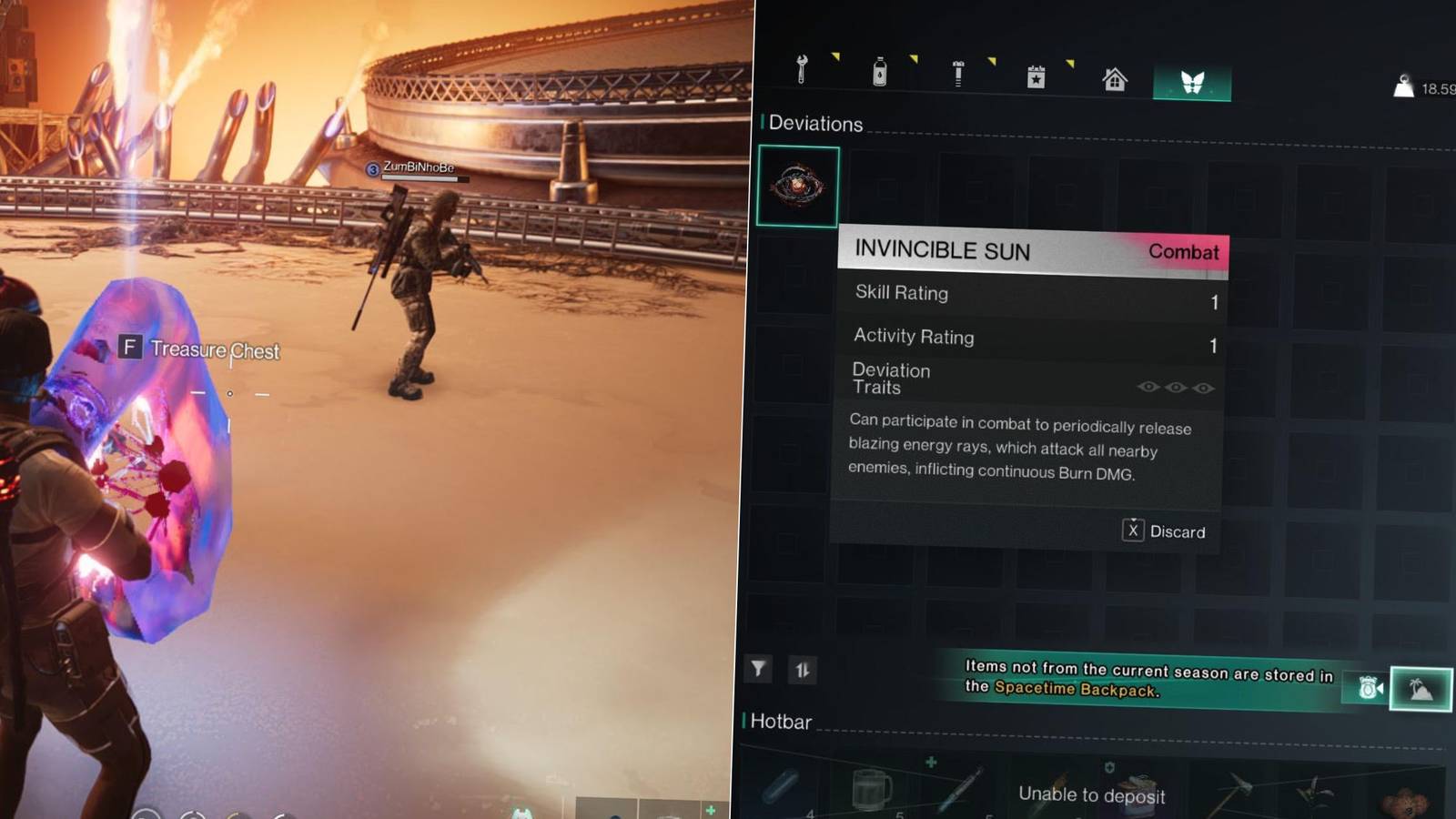 Where To Find The Invincible Sun Deviant in Once Human