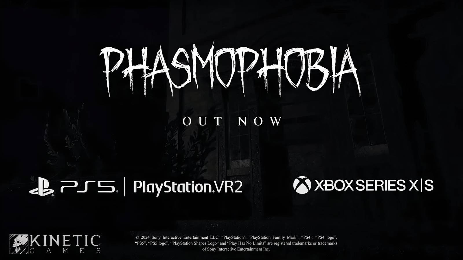 Phasmophobia - Console Launch Trailer