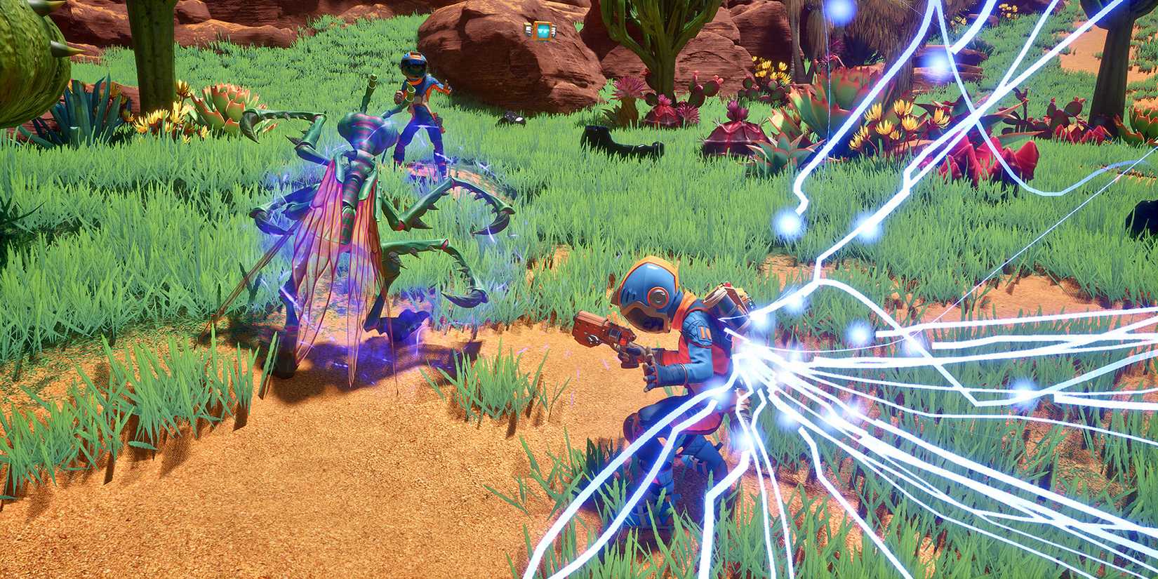 Revenge of the Savage Planet creature combat