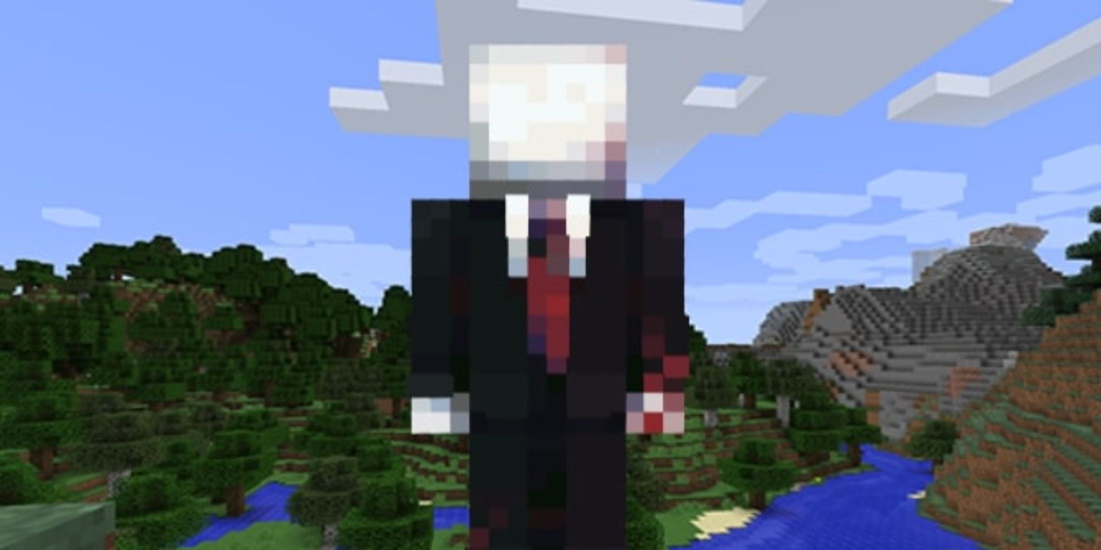 Slender Man Minecraft Skin
