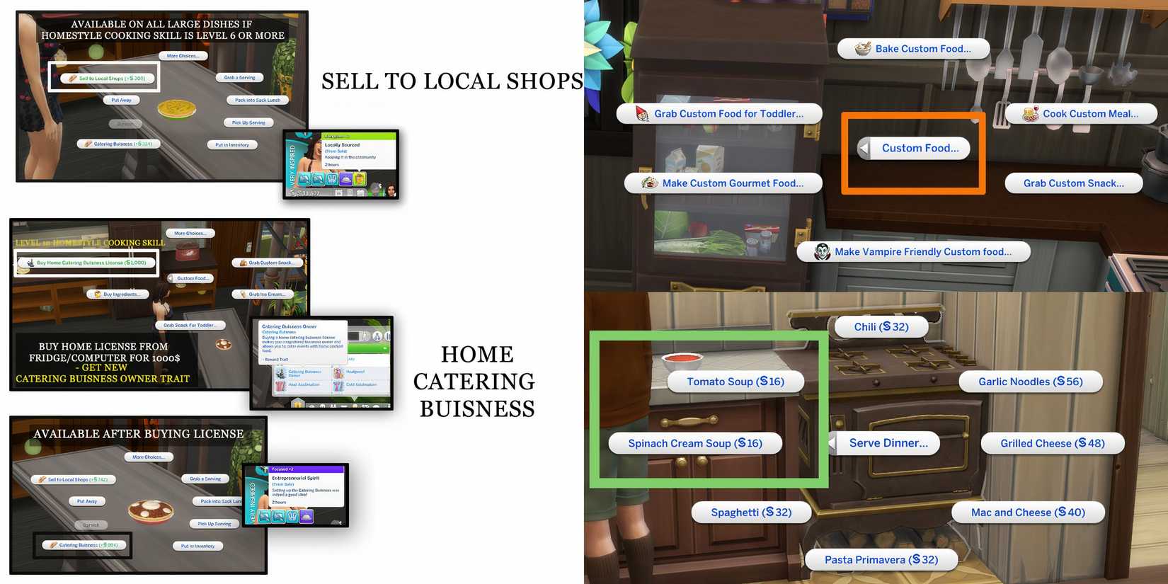 Best Food & Restaurant Mods For The Sims 4