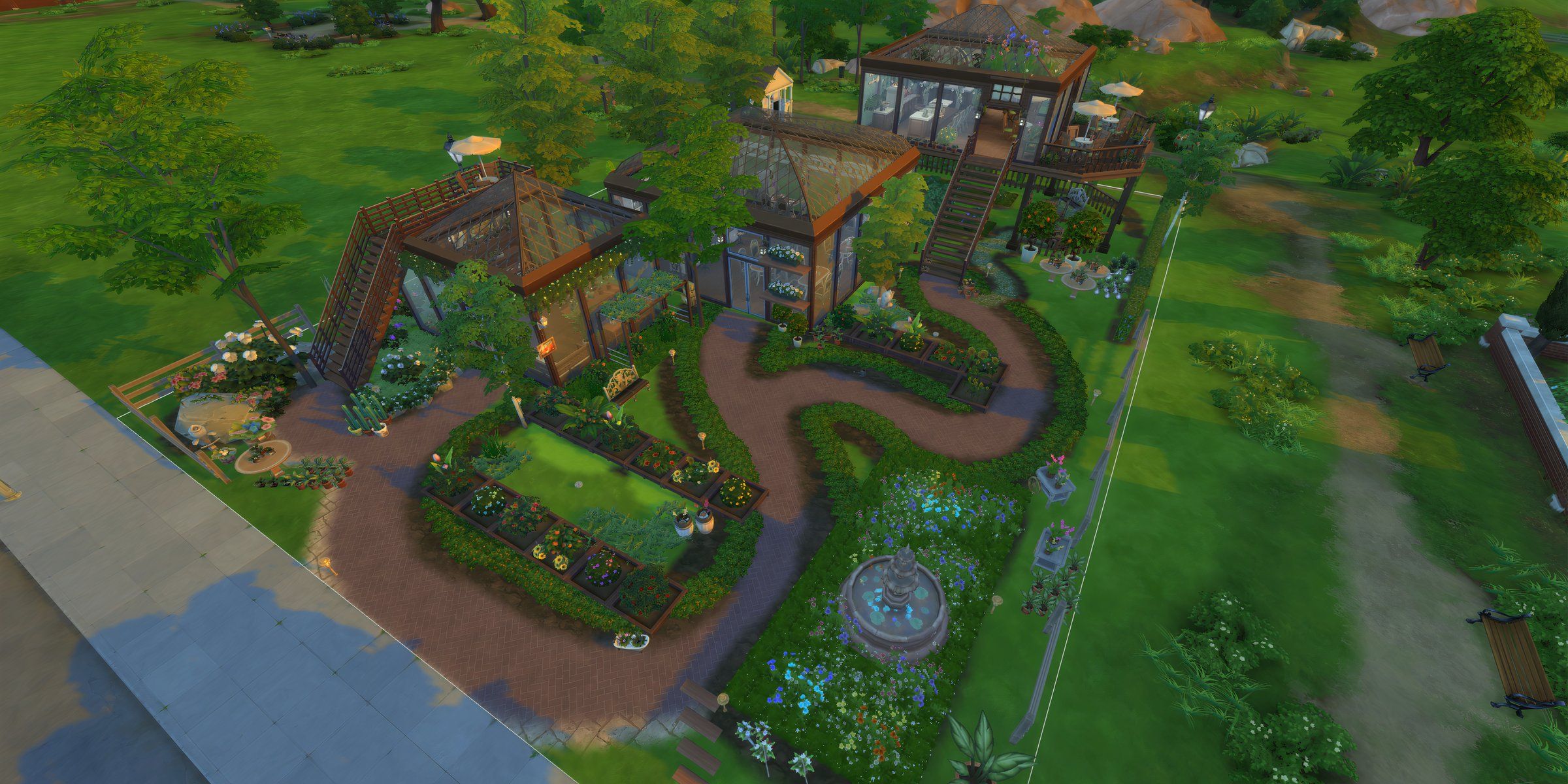Sims 4 Garden Ideas