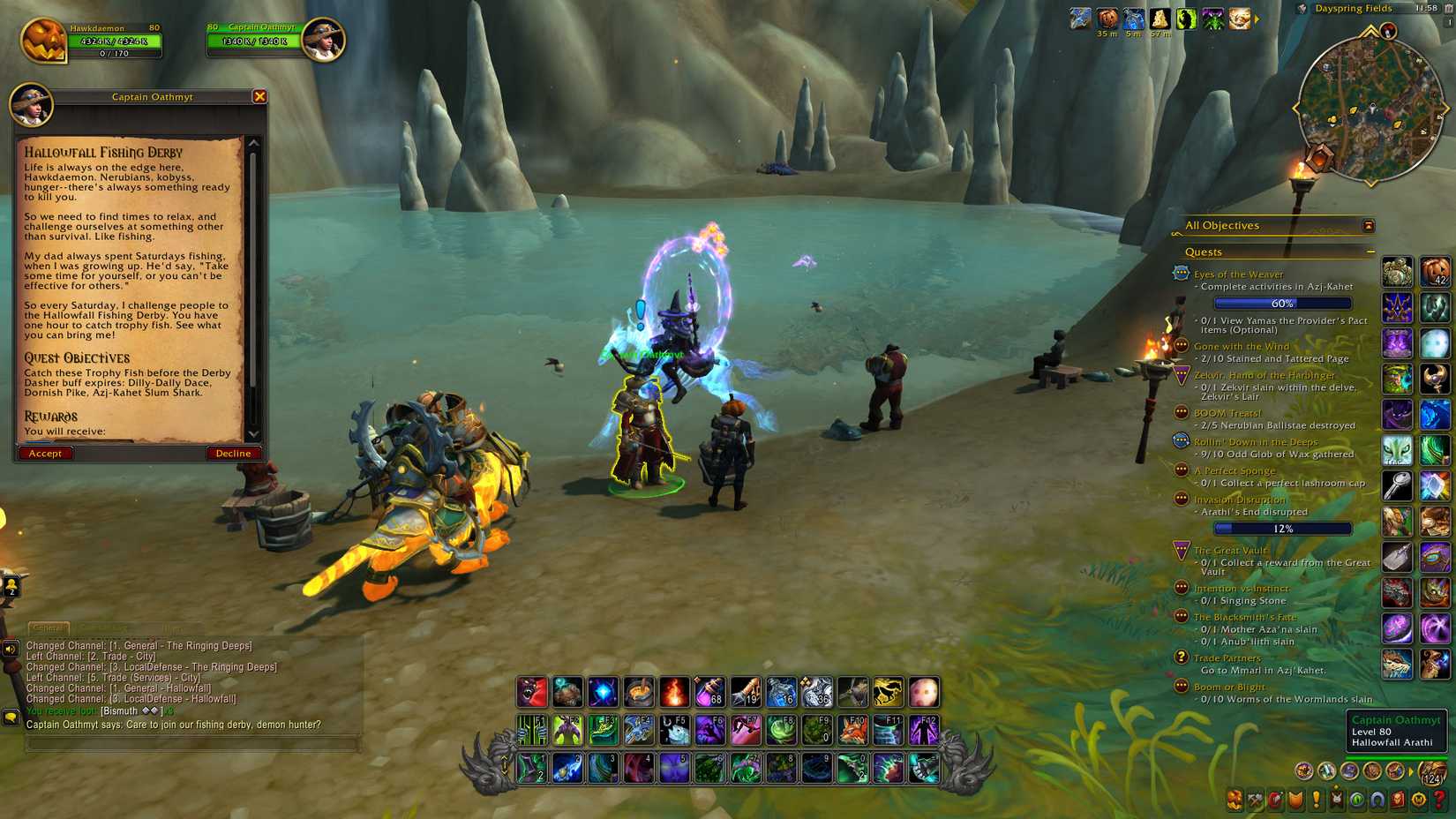 WoW: The War Within - Complete Fishing Guide