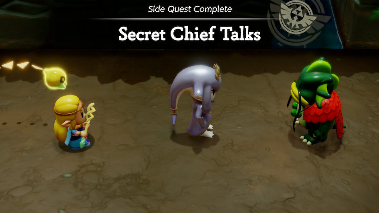 Zelda: Echoes of Wisdom - Secret Chief Talks Quest Guide