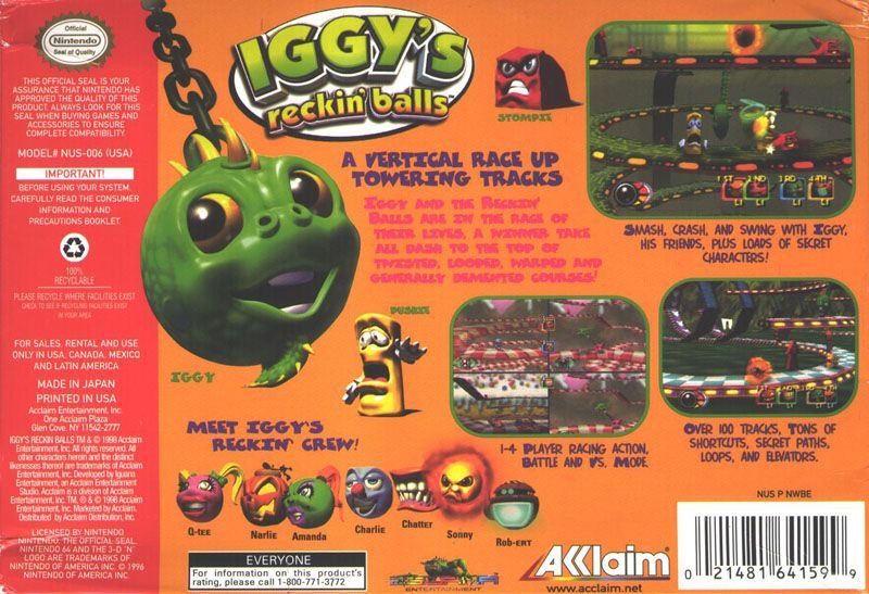 Iggy's Reckin' Balls News, Trailer, Guides, and More
