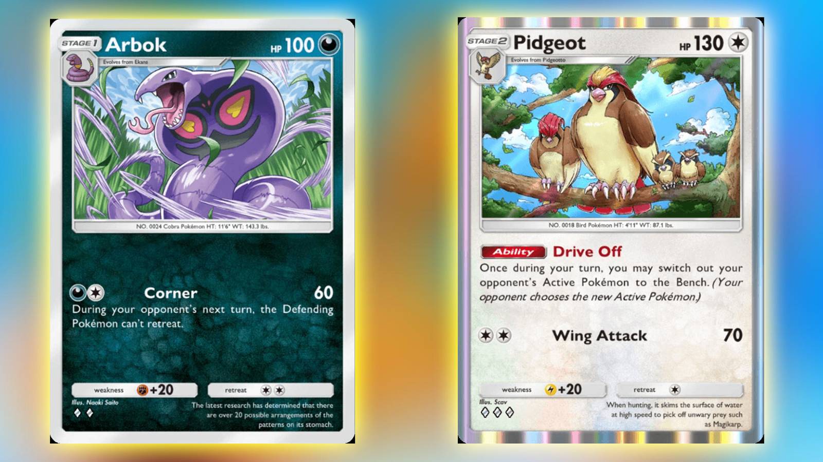 Pokemon TCG Pocket: Arbok/Pidgeot Deck Build