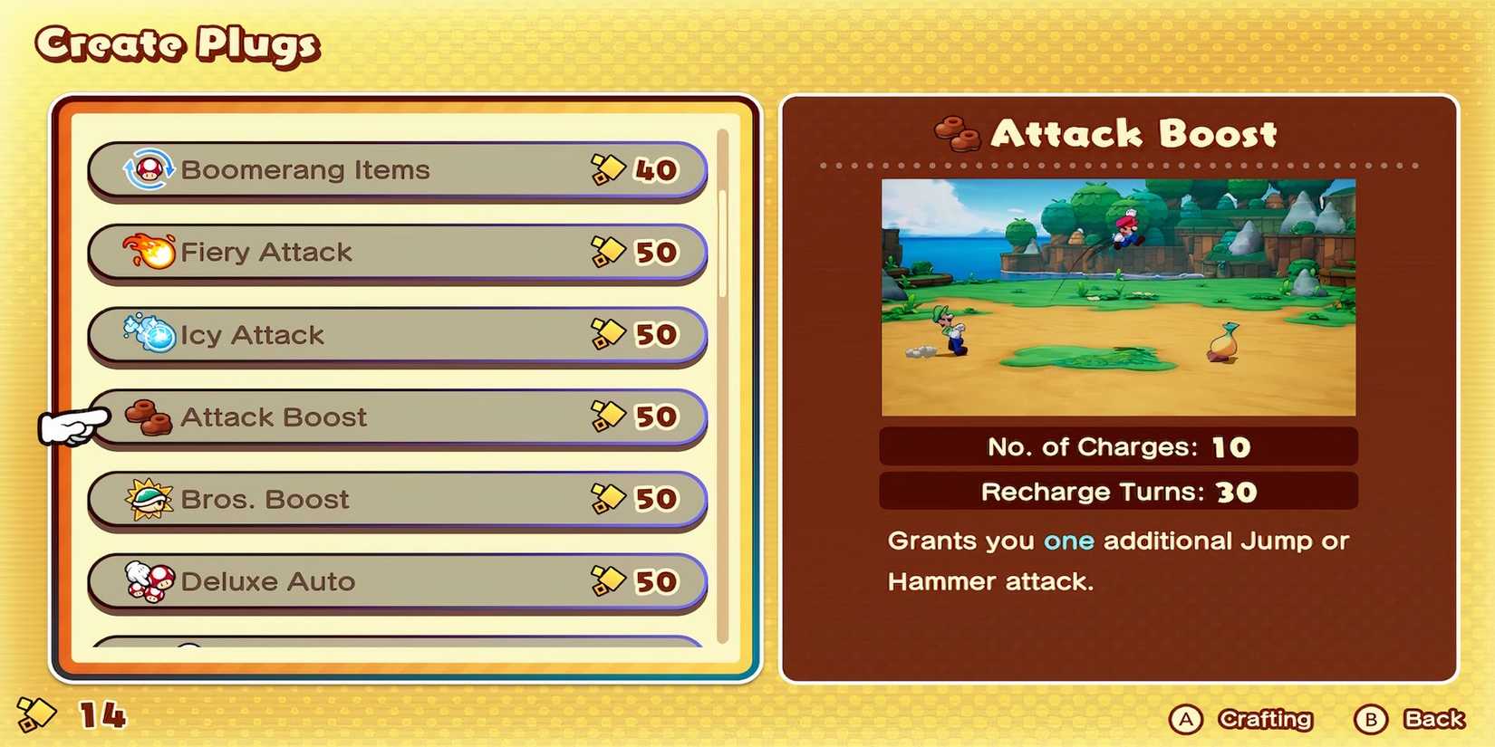 Best Battle Plugs In Mario & Luigi: Brothership