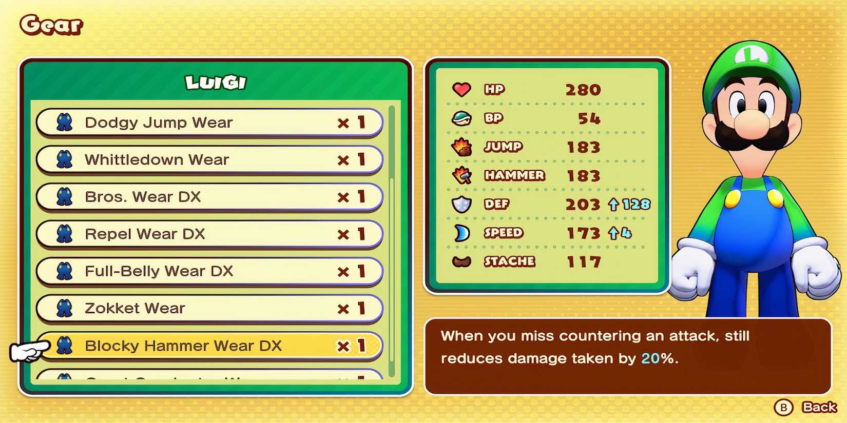 Best End Game Armor In Mario & Luigi: Brothership