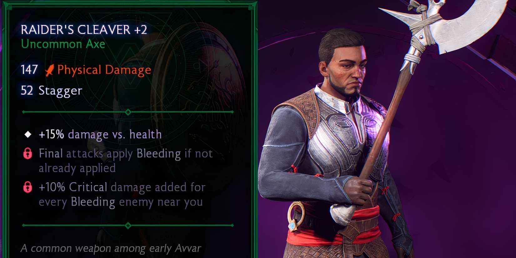 The Best Early-Game Weapons For Warriors In Dragon Age: The Veilguard