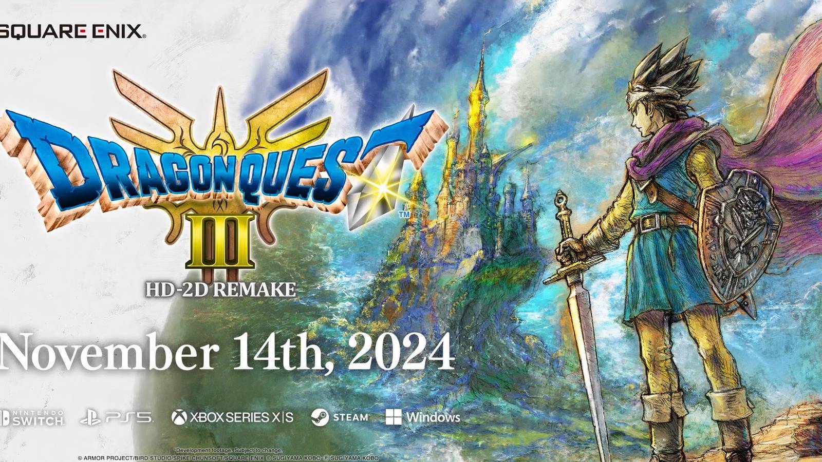 Dragon Quest 3 HD-2D Remake - Launch Trailer