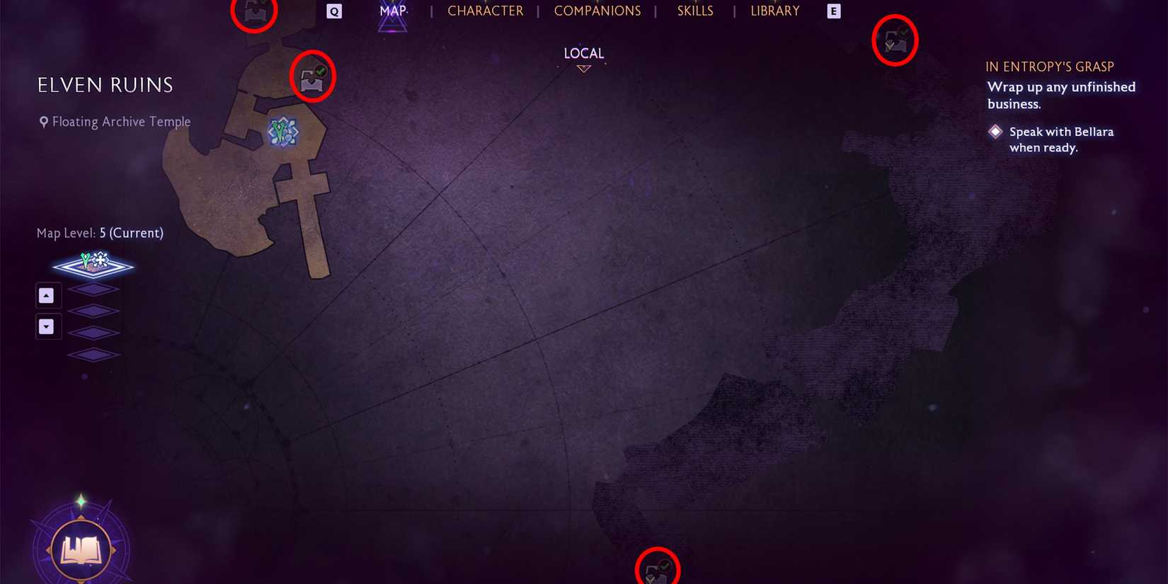 Elven Ruins Treasure Chest Locations In DATV - Dragon Age: The Veilguard