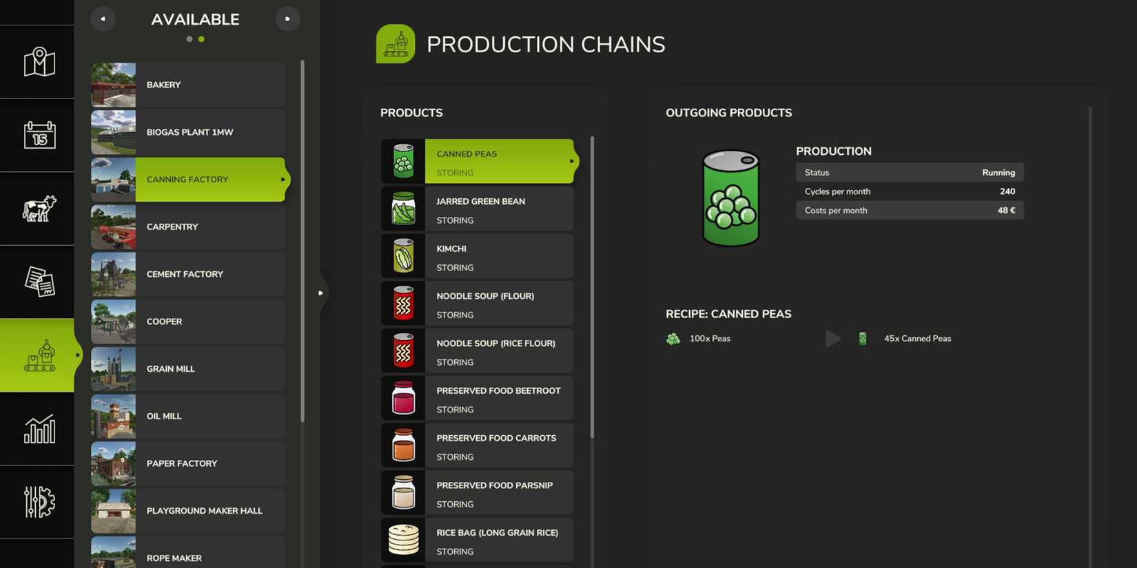 Farming Simulator 25: Best Production Chains