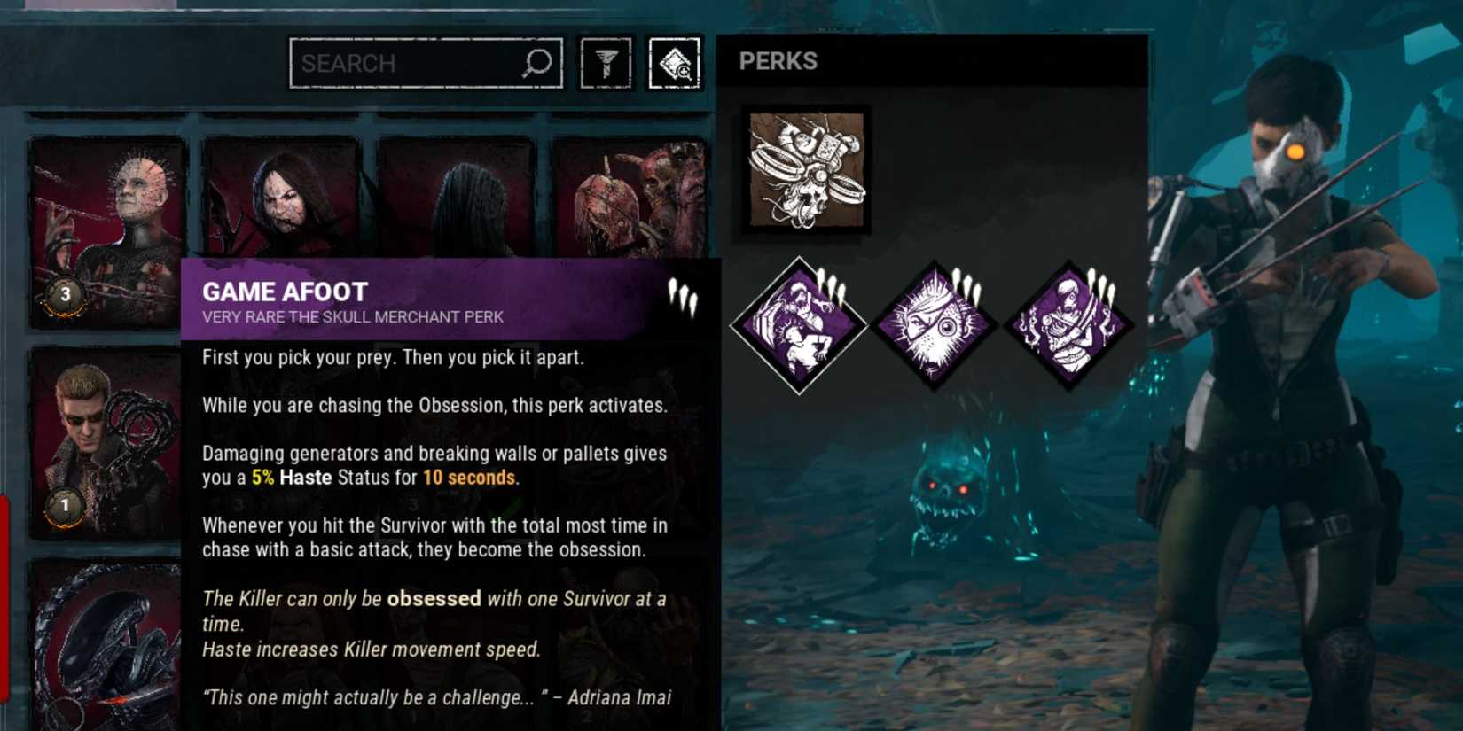 Best Endgame Killer Perks In Dead By Daylight