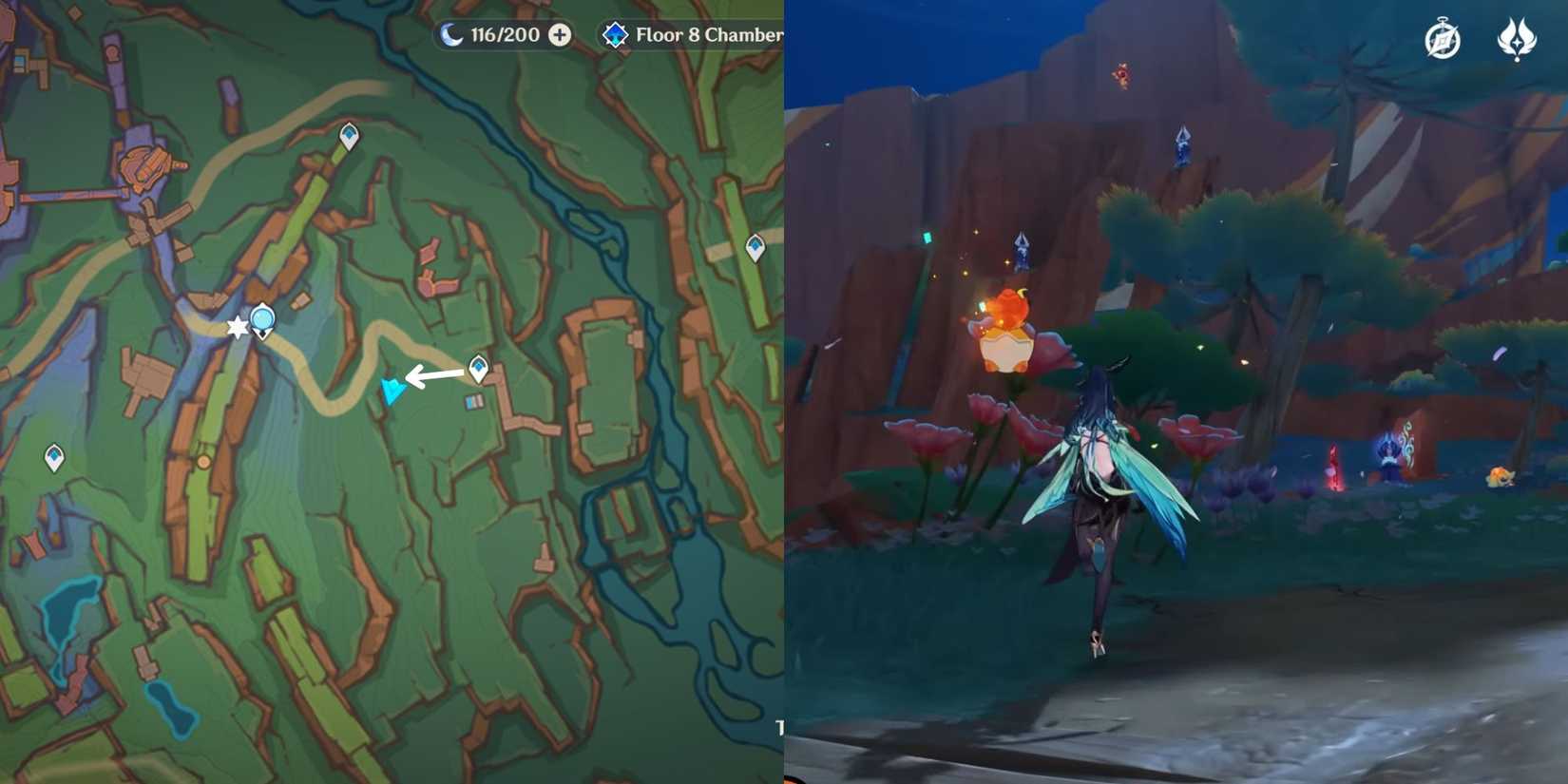 Genshin Impact: All Pyroculus Locations In Tezcatepetonco Range