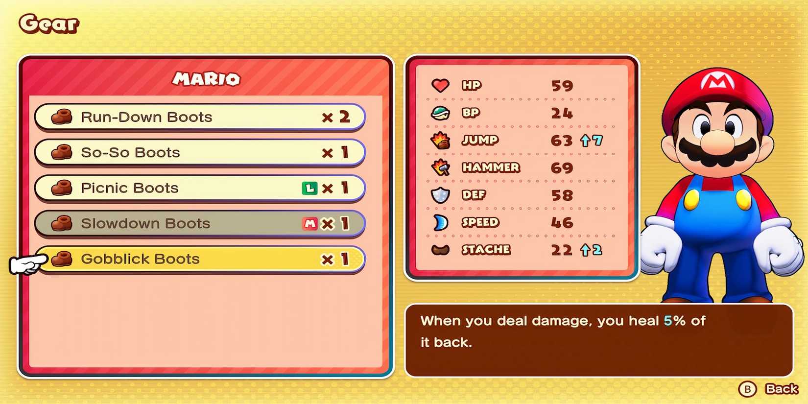 Best Early Game Weapons In Mario & Luigi: Brothership