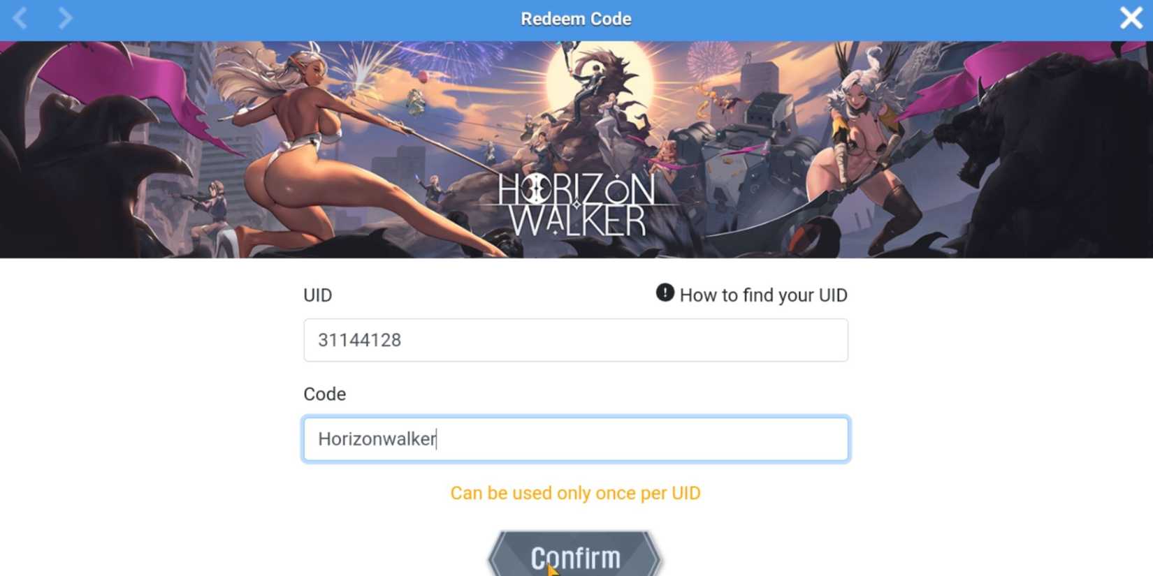 Horizon Walker Codes