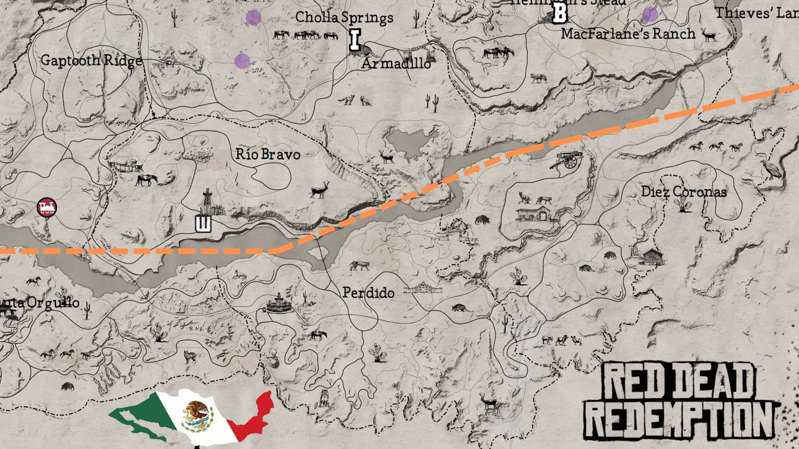 Red Dead Redemption: How To Reach Mexico