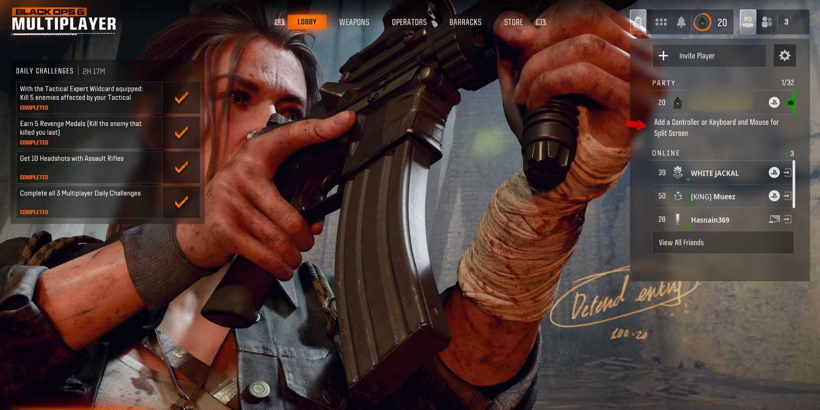 How to Play Split-Screen in Black Ops 6