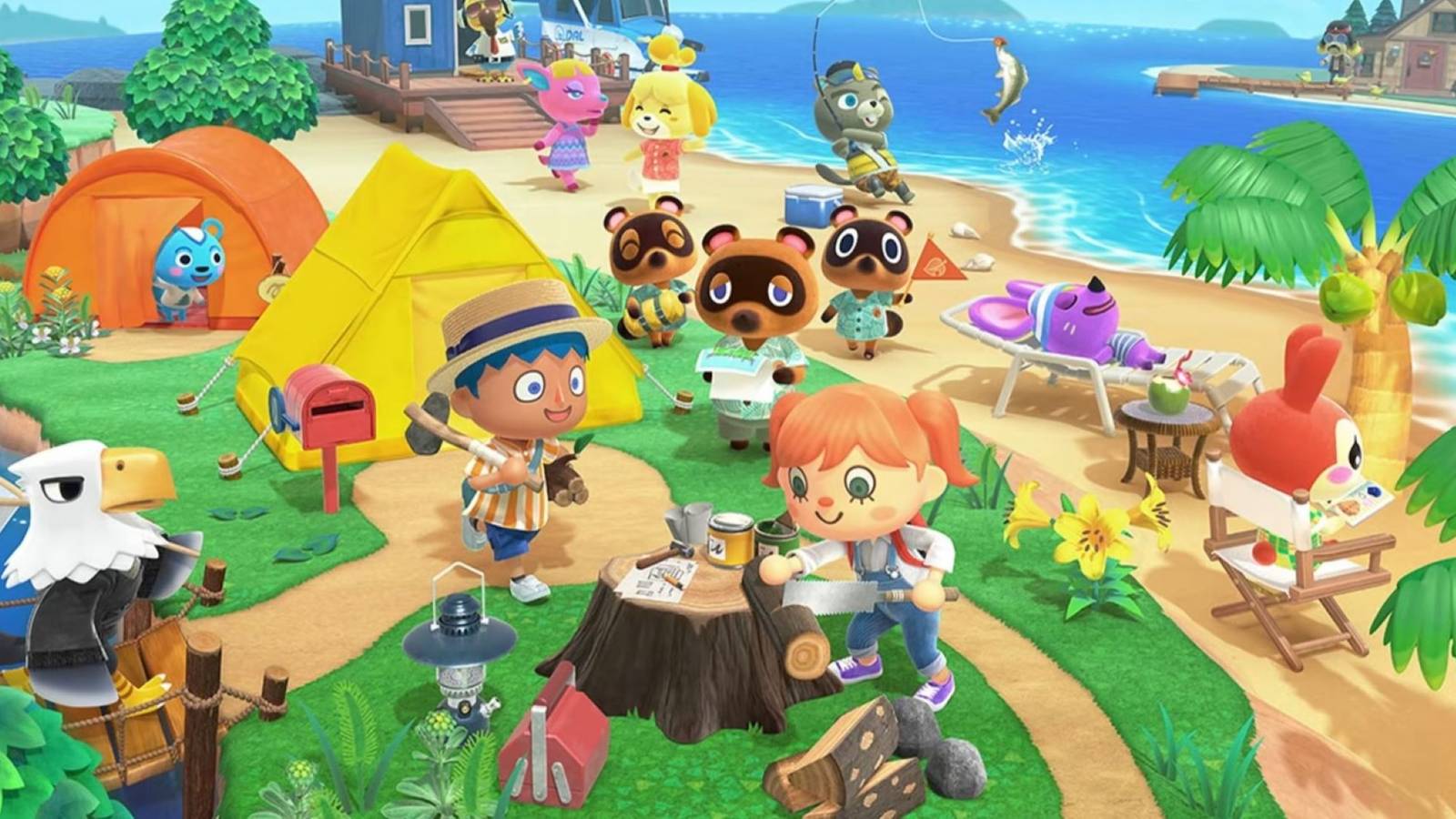 Animation Imagines Collab Between Animal Crossing and Cult of the Lamb