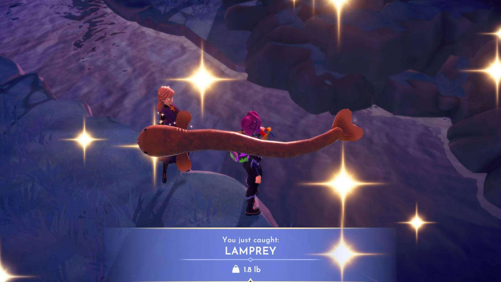 Disney Dreamlight Valley: How To Catch Lamprey