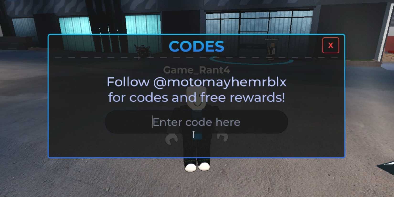 Roblox: Motorcycle Mayhem Codes