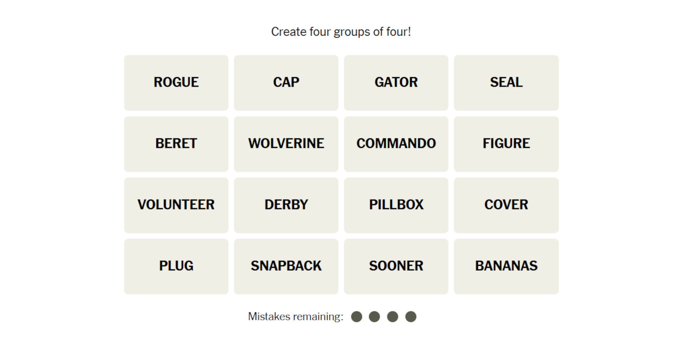 New York Times Connections Hints and Answers for #524 November 16, 2024