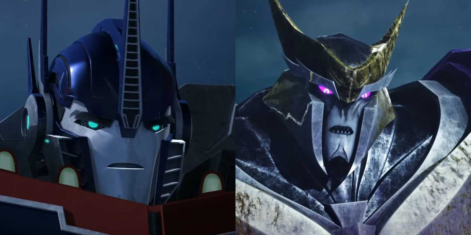 Transformers Prime Beast Hunters Optimus Prime Vs Megatron Final Battle