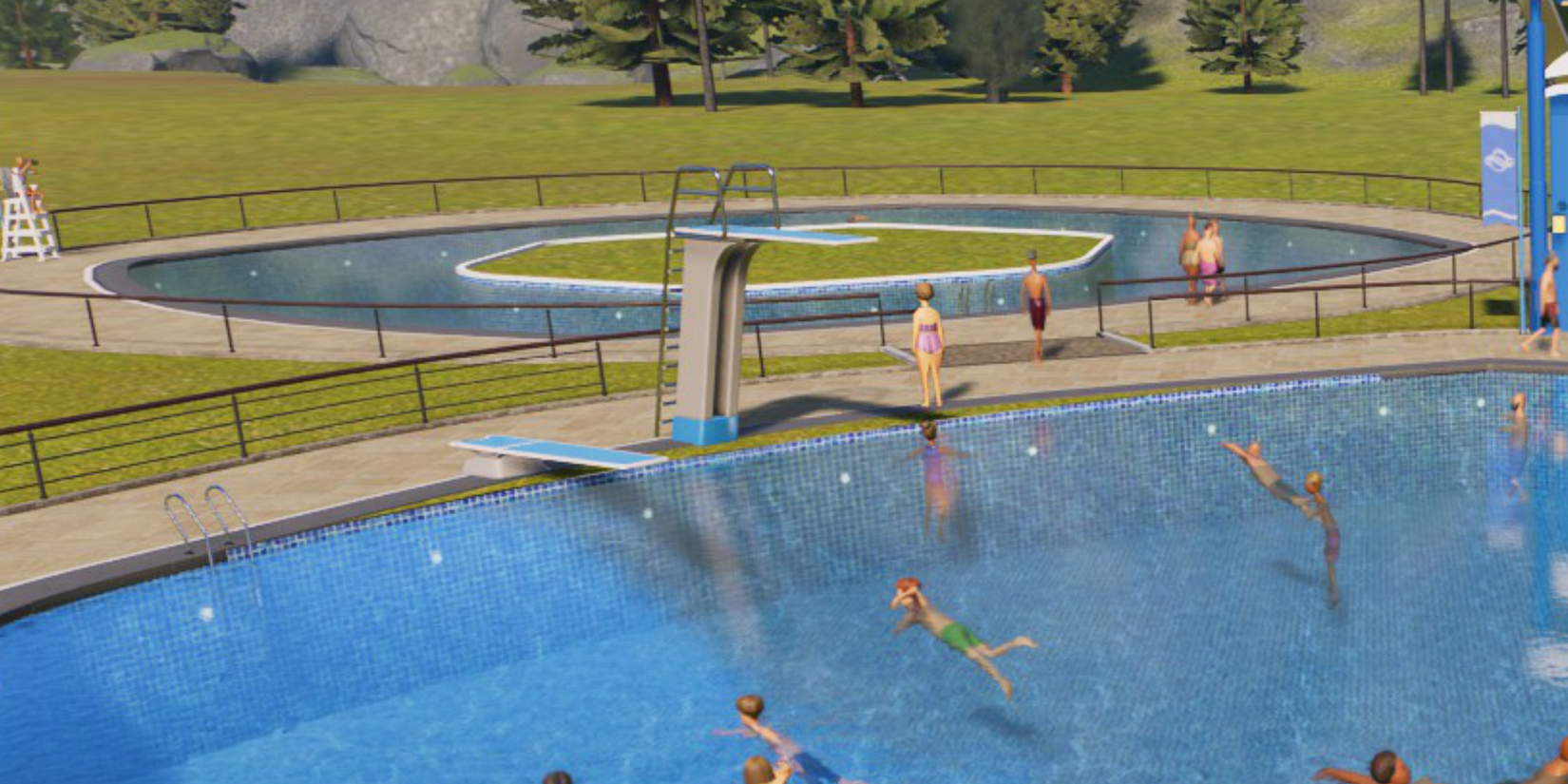 How To Make A Pool In Planet Coaster 2