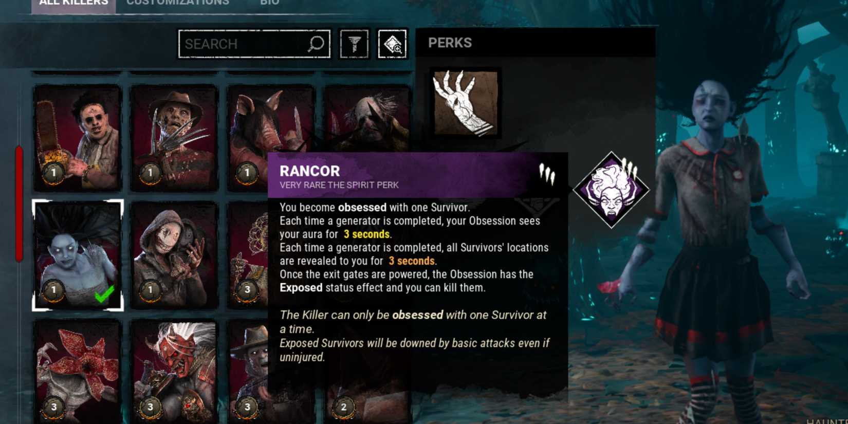 Best Endgame Killer Perks In Dead By Daylight