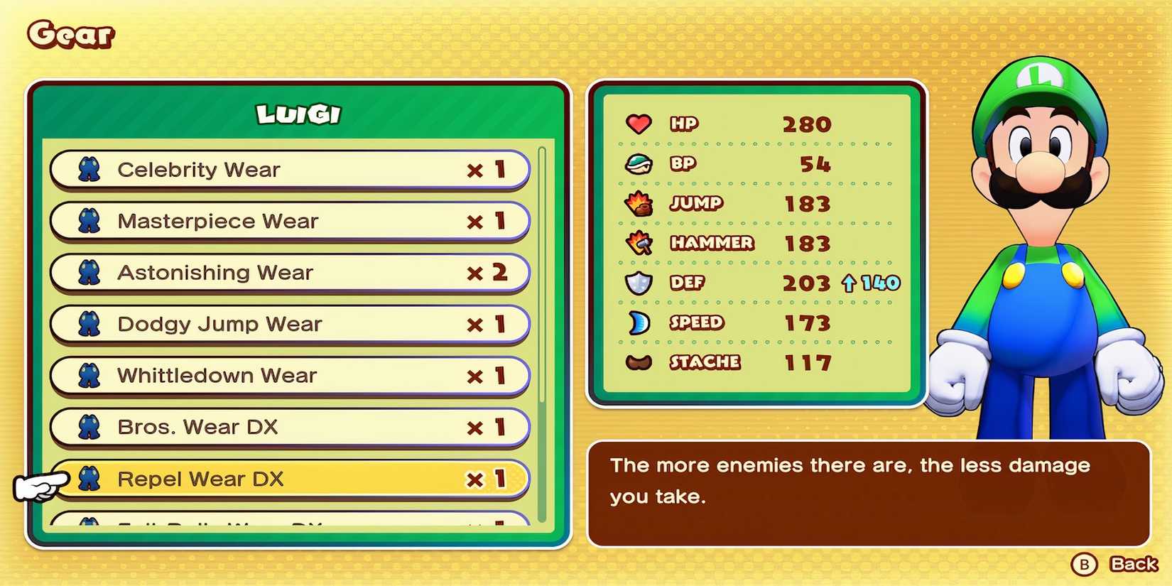 Best End Game Armor In Mario & Luigi: Brothership