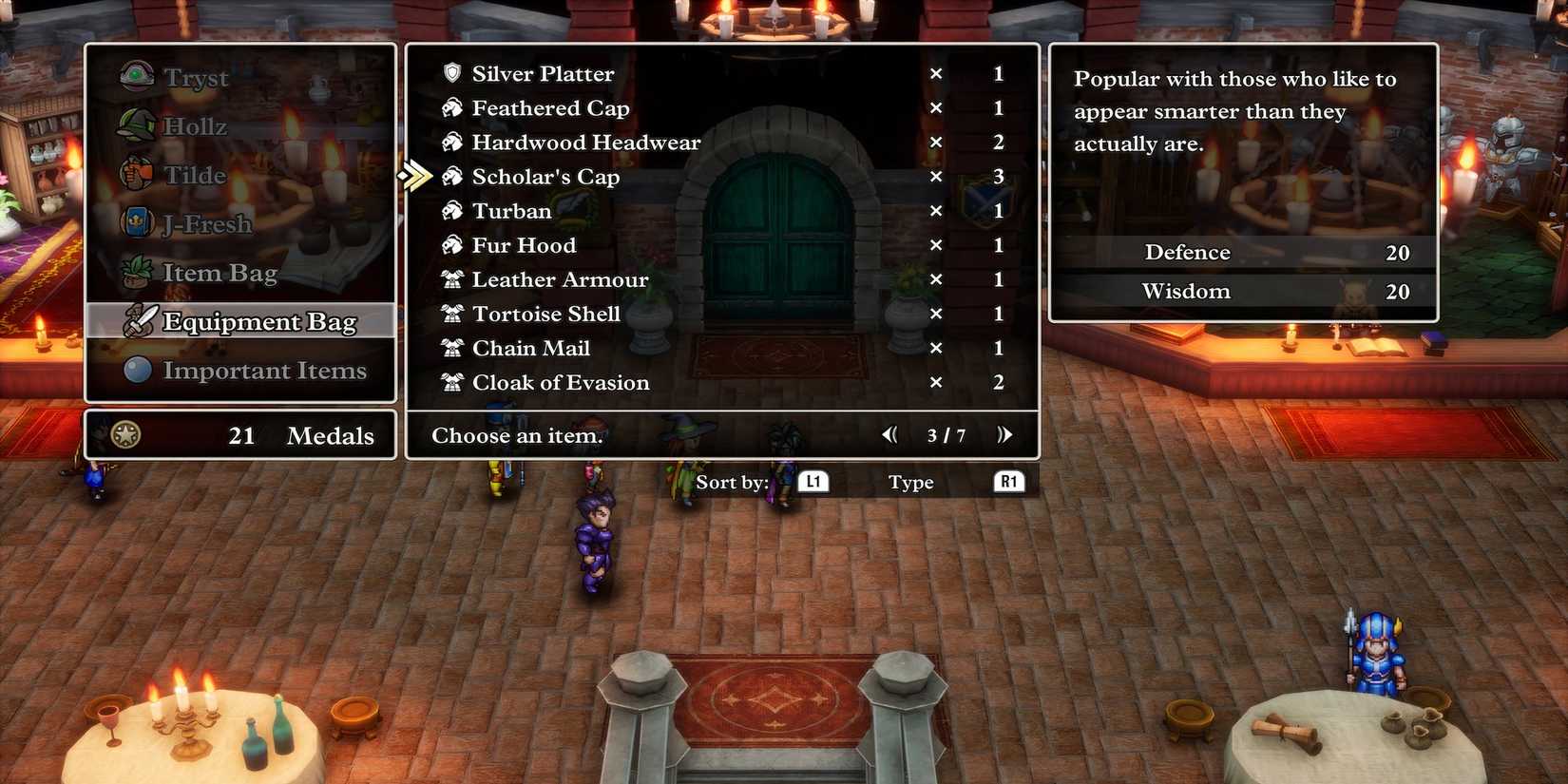 Dragon Quest 3 HD-2D Remake: Best Early Game Armor