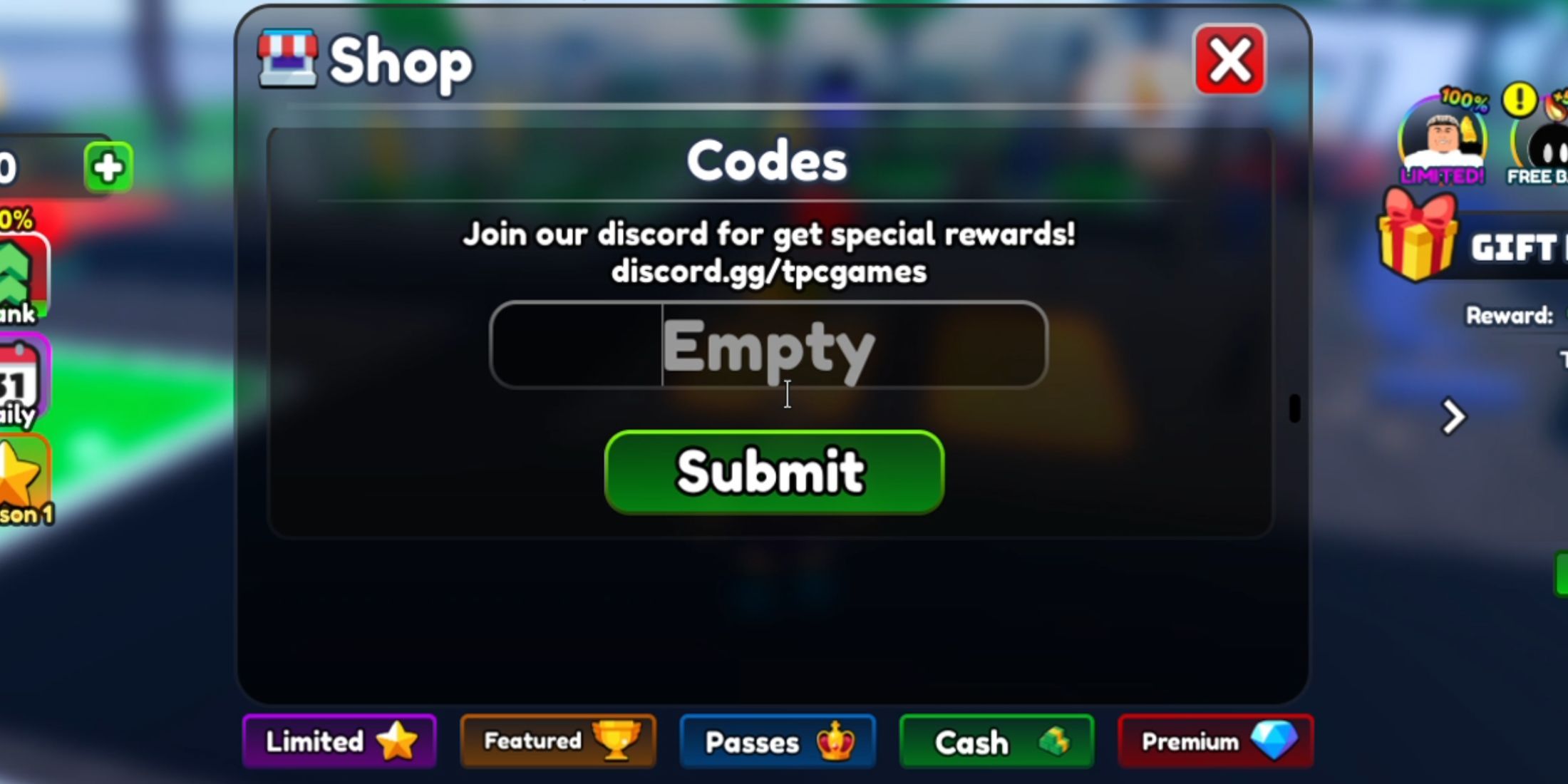 Roblox: Soccer League Codes
