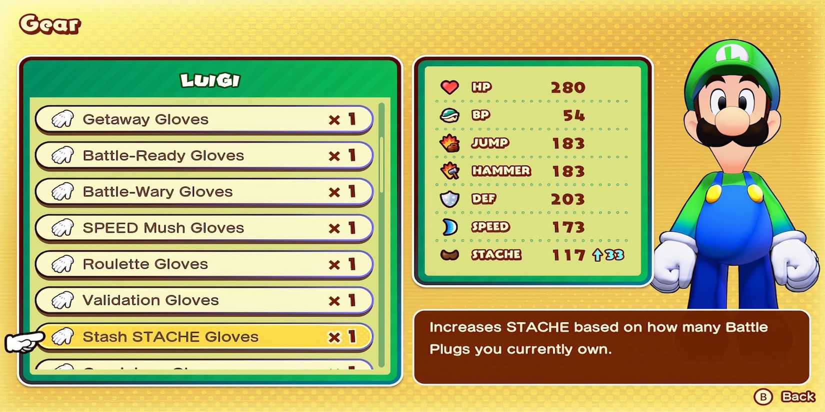 Best End Game Accessories In Mario & Luigi: Brothership