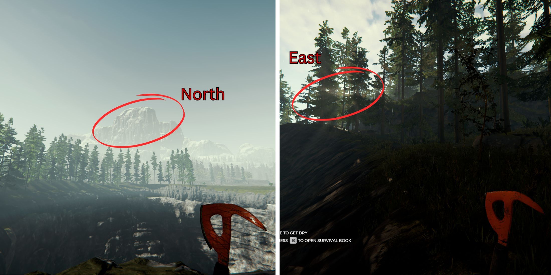 The Forest: How to Get Map and Compass Quickly